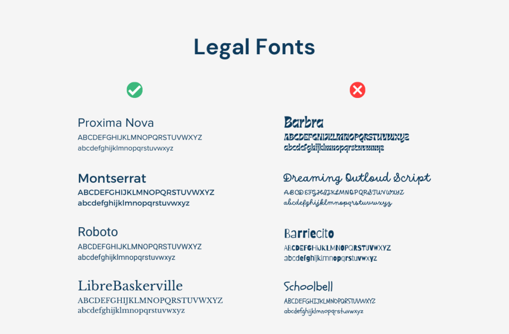 Best Lawyer Fonts For Your Website Design Best Lawyer Fonts For Your Website Design